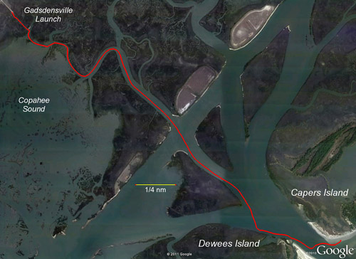 Capers Island SC – yak-fish-camp